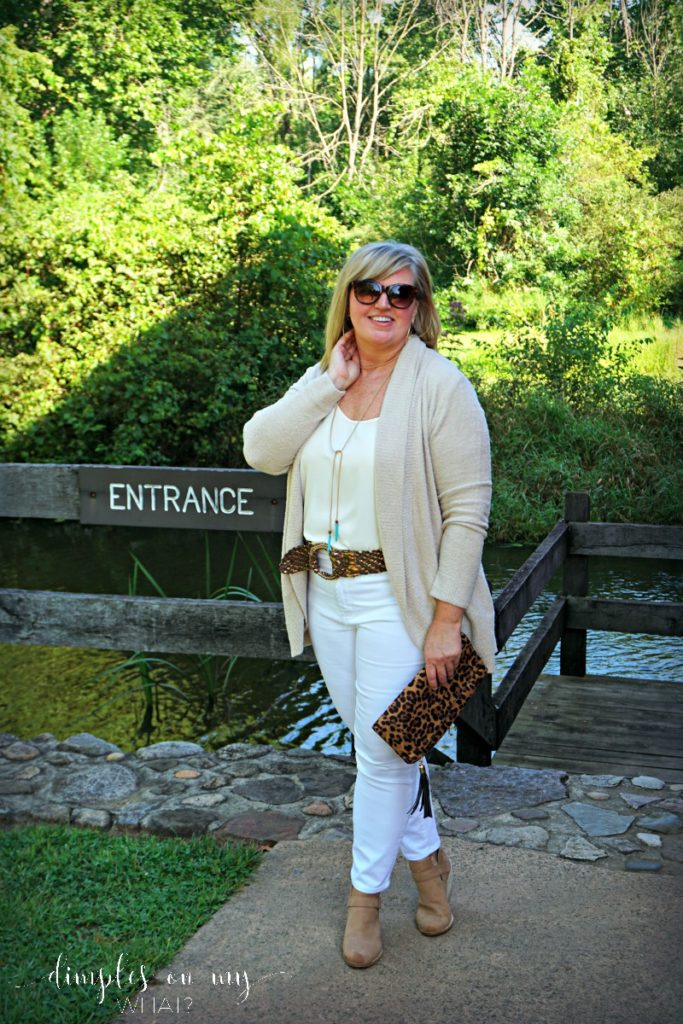 An All-White Fall Outfit - dimplesonmywhat