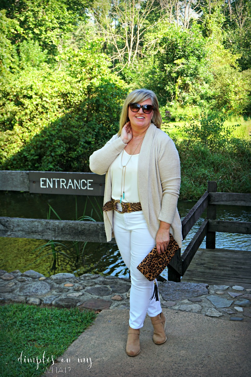 An All-White Fall Outfit - dimplesonmywhat