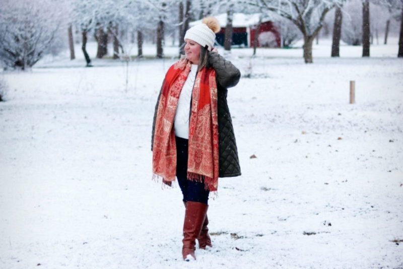 My Favorite Puffer Coat for Full-Figures - dimplesonmywhat