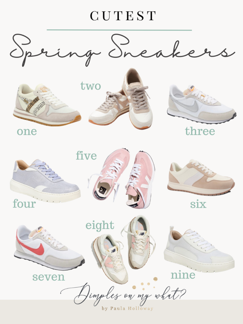 Nine of the Cutest Casual Spring Sneakers for Women in 2022 ...