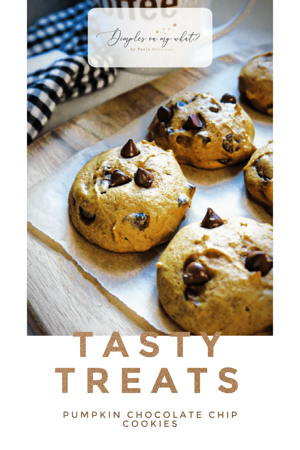Pumpkin Chocolate Chip Cookies the Kids Will Love - dimplesonmywhat
